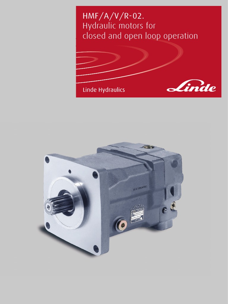 HMF/A/V/R-02. Hydraulic Motors For Closed and Open Loop Operation | PDF ...