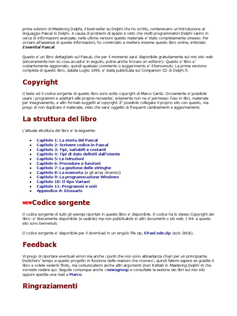 Mastering Delphi | PDF