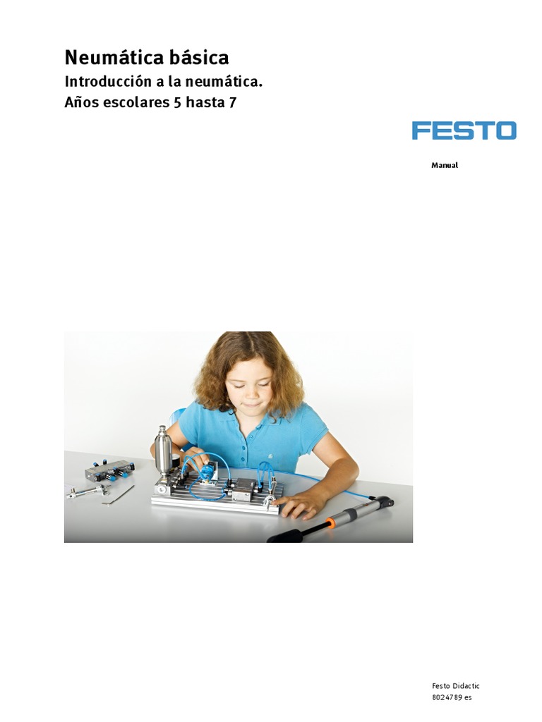 Manual de Trabajo Neumatica Basica | PDF | Presión | Bomba
