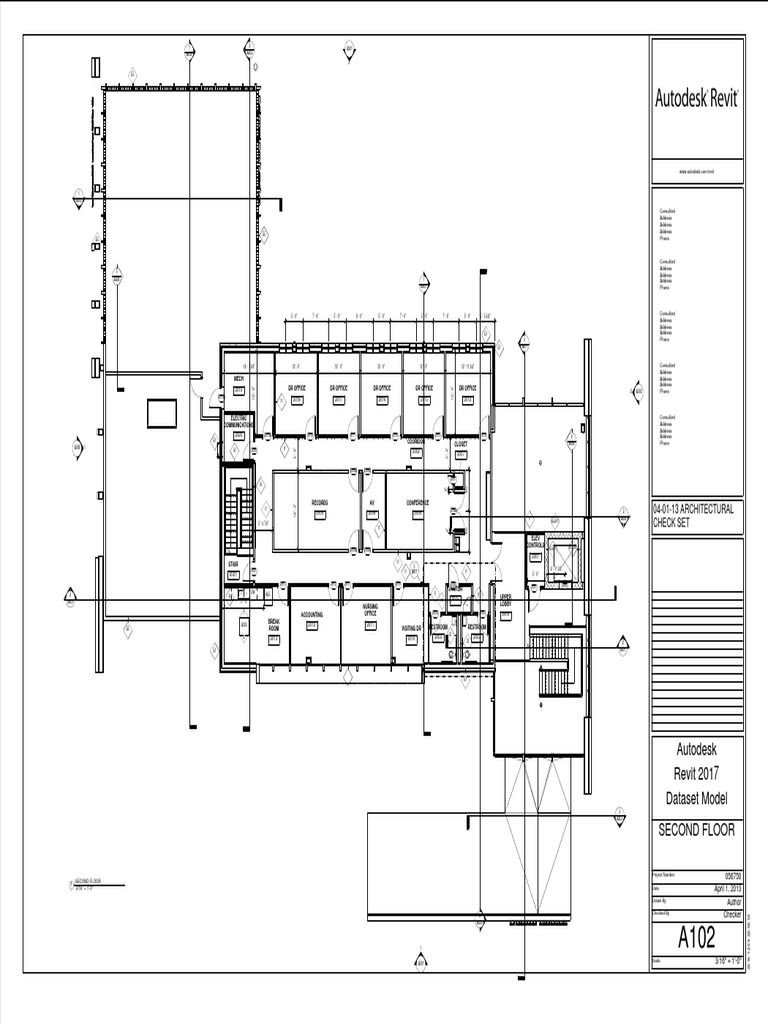 A - Sheet - A102 - SECOND FLOOR-JM | PDF | Building Information ...