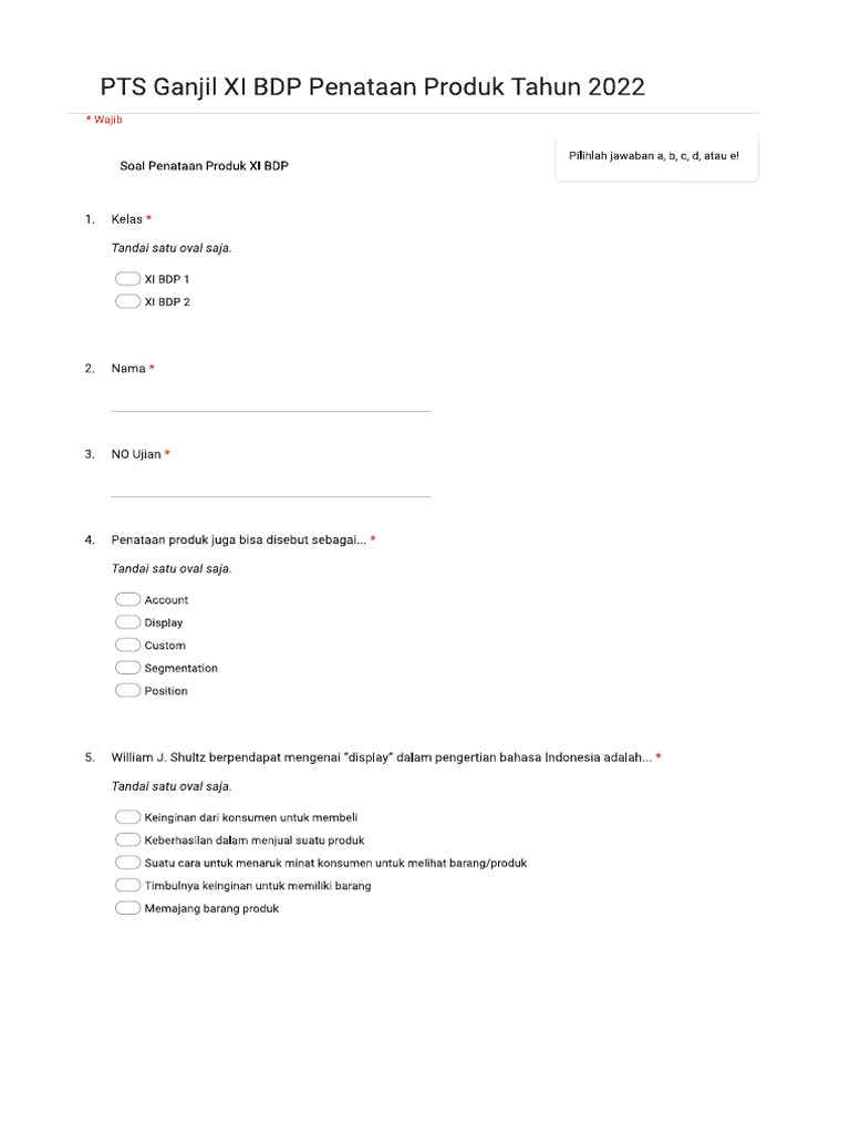 Penataan Produk 2 | PDF