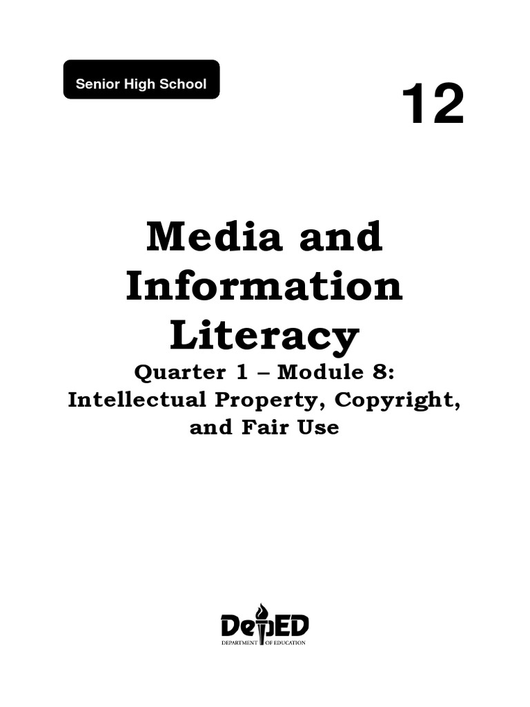 Q1 Mil Module 8 | PDF | Fair Use | Copyright Q1 Mil Module 8 | PDF | Fair Use | Copyright