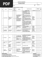 Lathe Machine Risk Assessment | PDF | Risk | Safety