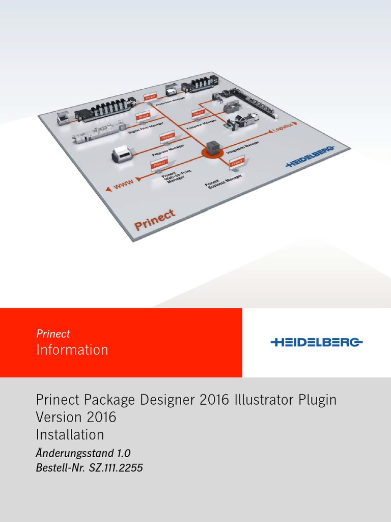 Information: Prinect Package Designer 2016 Illustrator Plugin Installation | PDF
