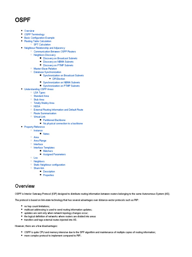 Ros Ospf 110522 1928 406 | PDF | Routing | Networking Standards