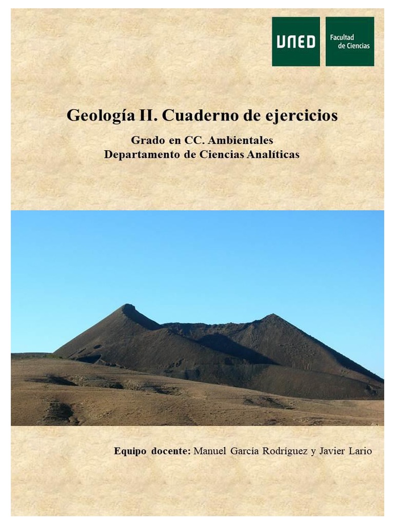 Cuaderno de Ejercicios Geología II 2021 | PDF | Estrato | Mapa