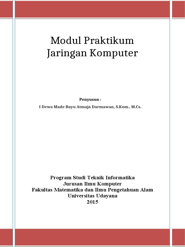 Modul Jaringan Komputer | PDF