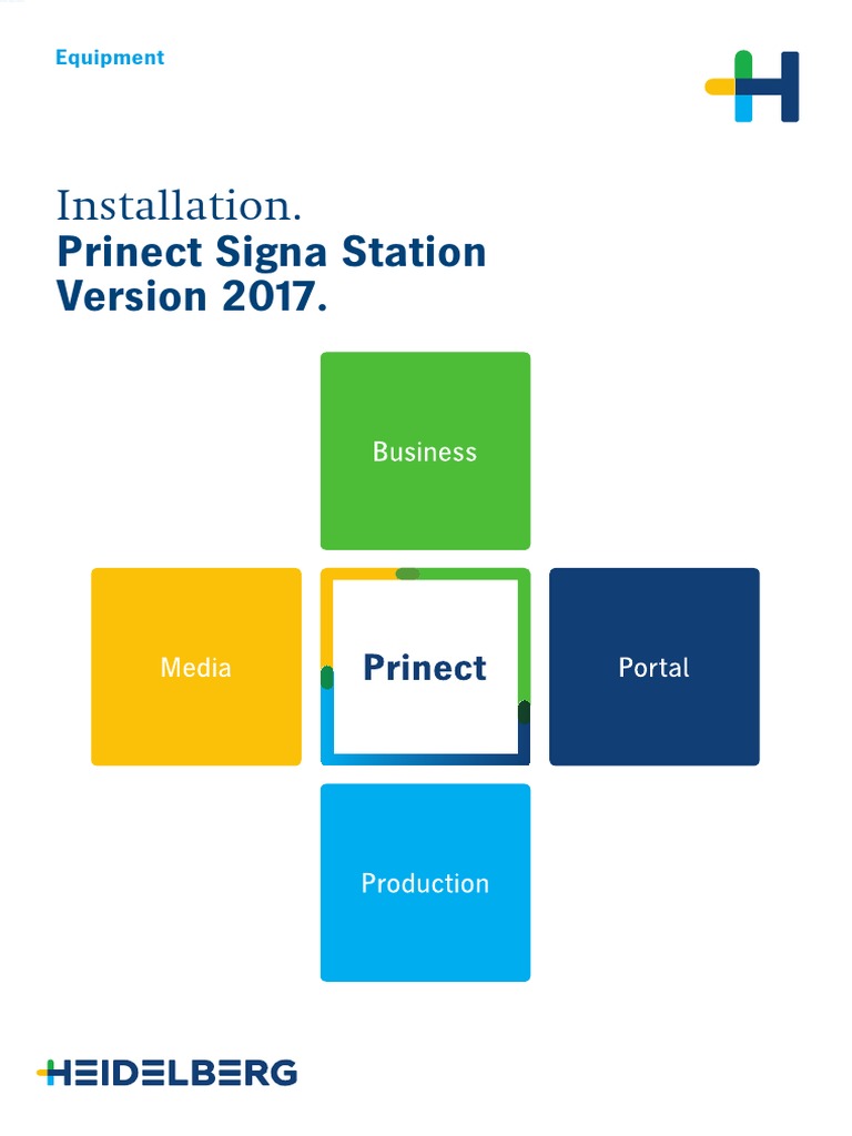 Prinect Signa Station - Install DE | PDF