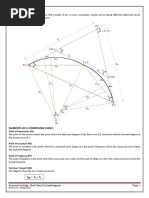 22.-Compound-Curves With Problem Set | PDF | Angle | Tangent