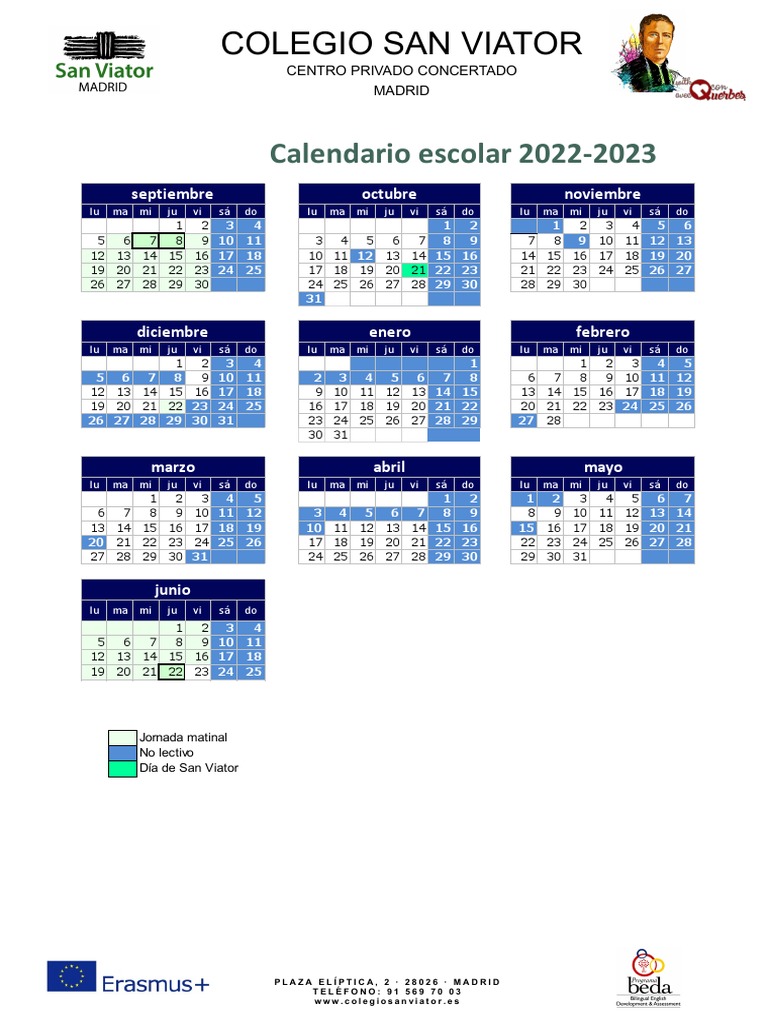 Calendario Escolar | PDF