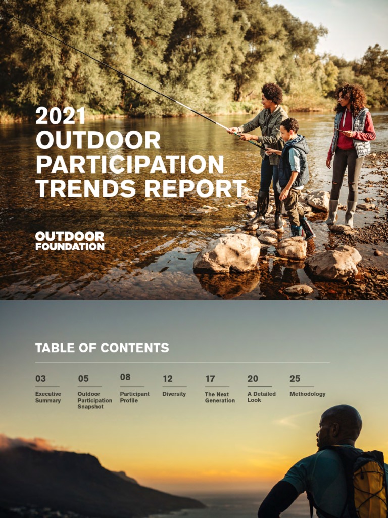 2021 Outdoor Participation Trends Report | PDF | White Americans | Camping