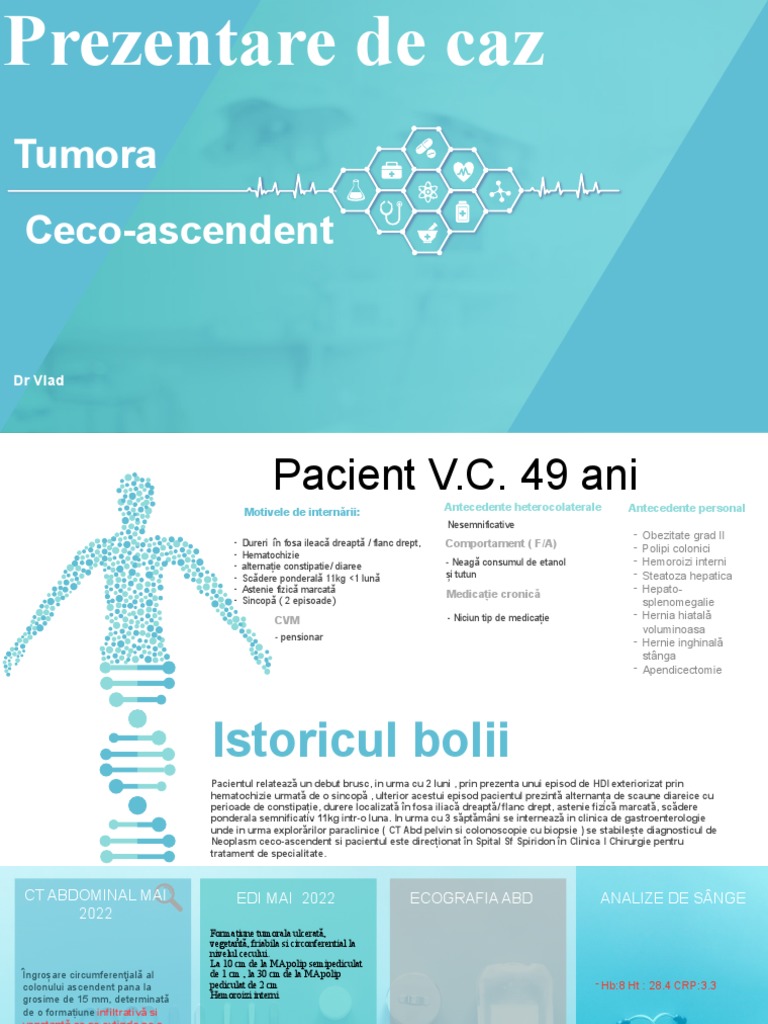 Tumora Ceco-Ascendent: DR Vlad | PDF
