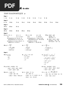 Documents et PDF Enseignement des mathématiques | Scribd
