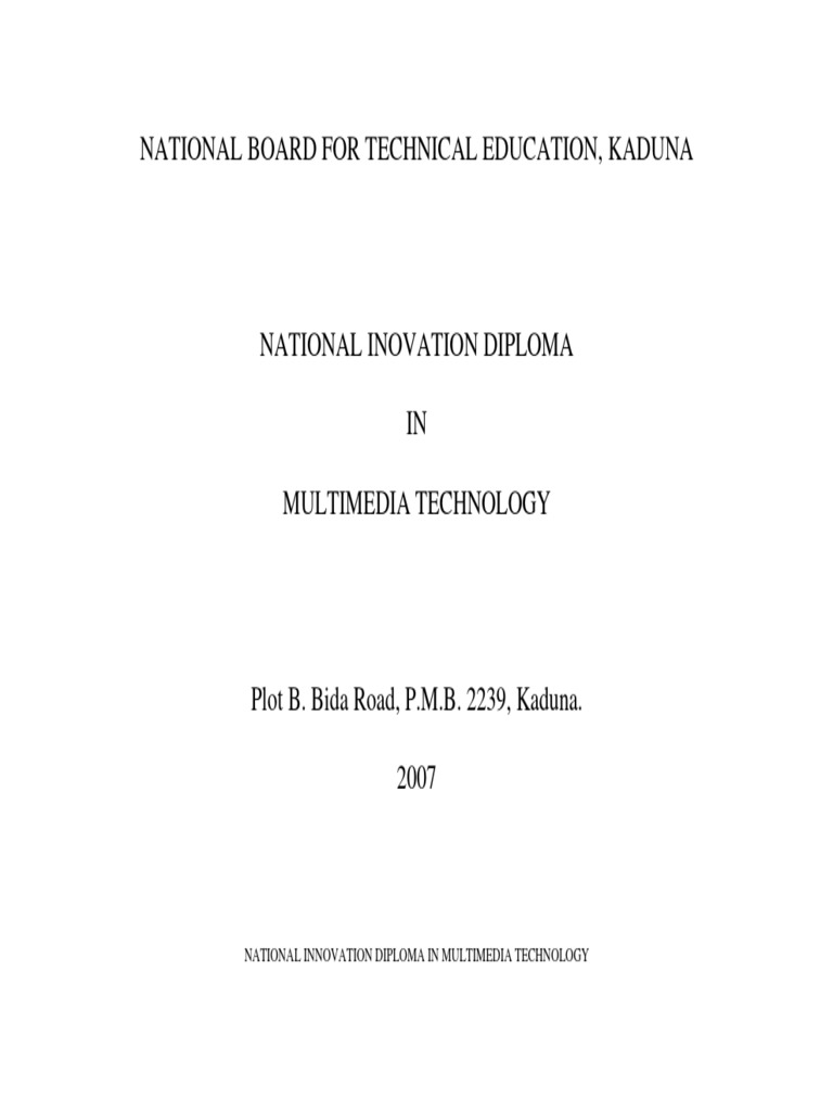 NID in Multimedia Technology | PDF | Floppy Disk | Personal Computers