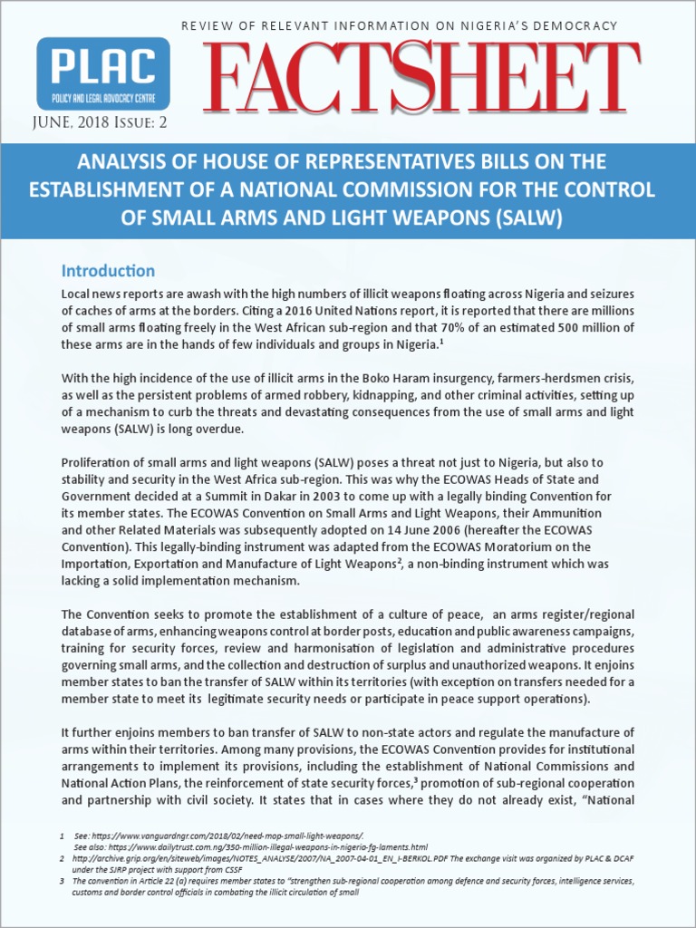 Analysis of House Bills on the Establishment of a National Commission ...