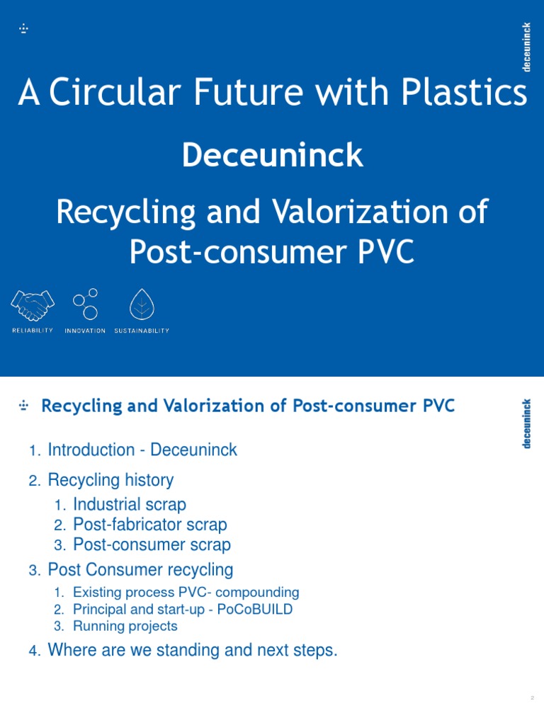 Deceuninck | PDF | Recycling | Polyvinyl Chloride