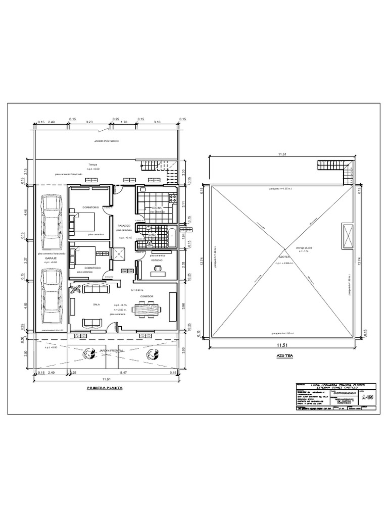 Distribucion L Subl 5a Lamina A3 | PDF