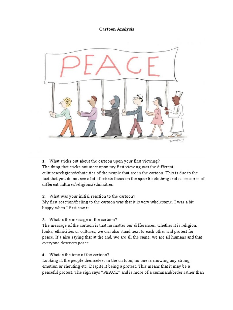 Cartoon Analysis | PDF