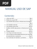 Manual Creación de Solped | PDF | Informática