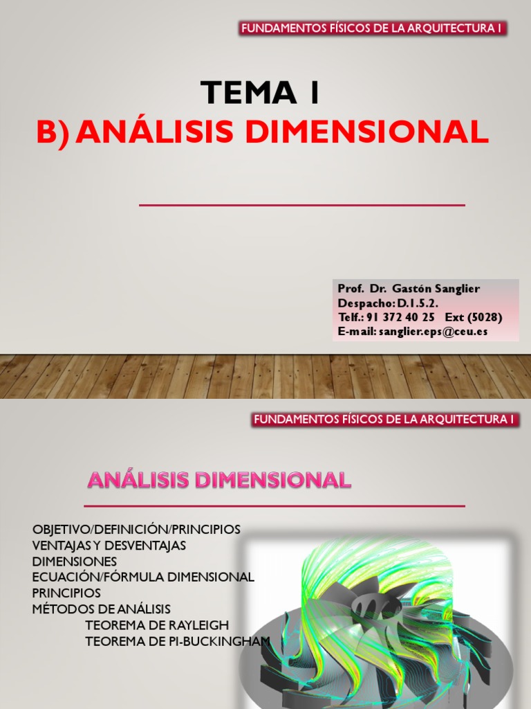 Tema 1 - B Análisis Dimensional - Alumnos | PDF | Metrología | Física