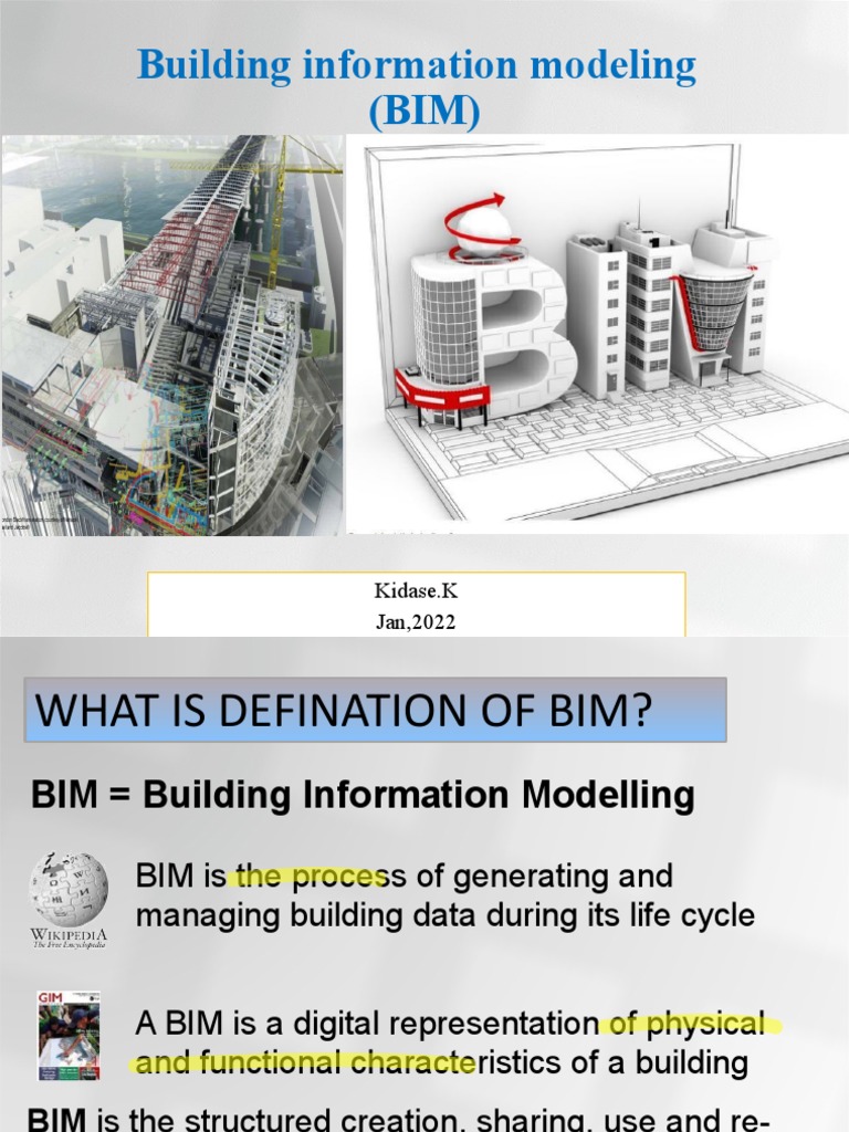 BIM Introduction. K | PDF | Building Information Modeling | Product ...