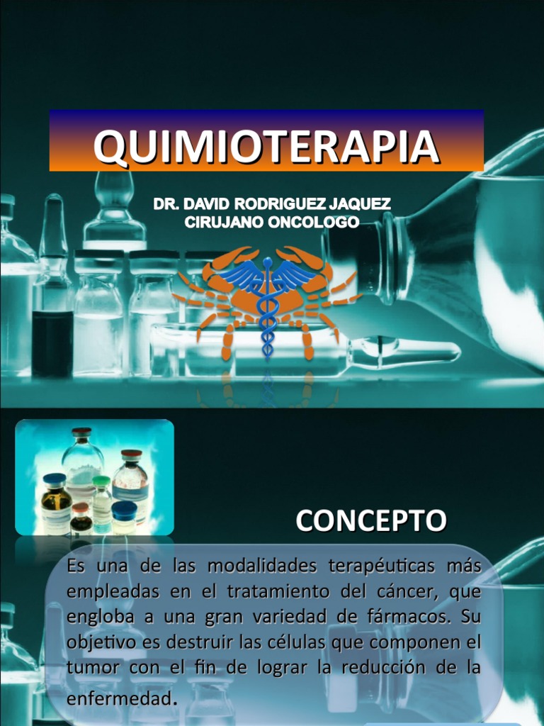 Quimioterapia DR DAVID | PDF | Quimioterapia | Cáncer