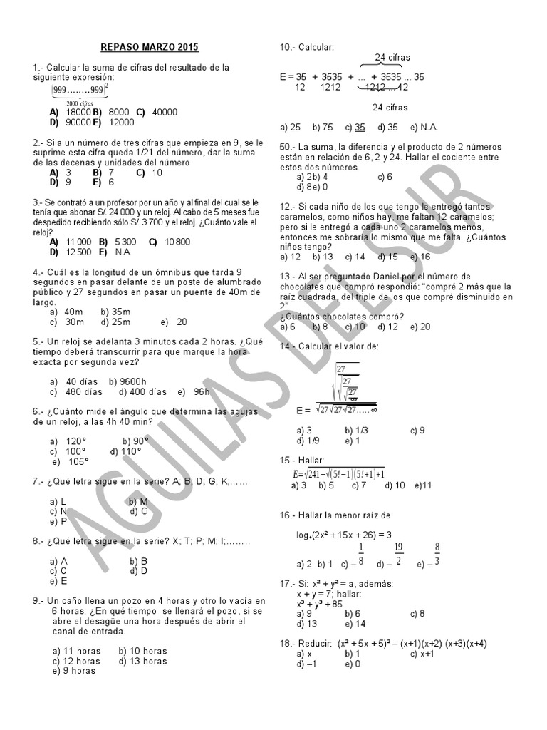 REPASO 22 de Junio | PDF
