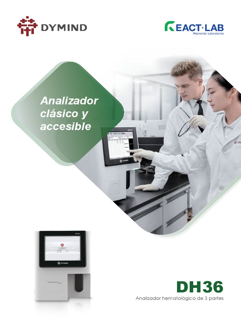 Brochure Dymind DH36 ReactLab | PDF