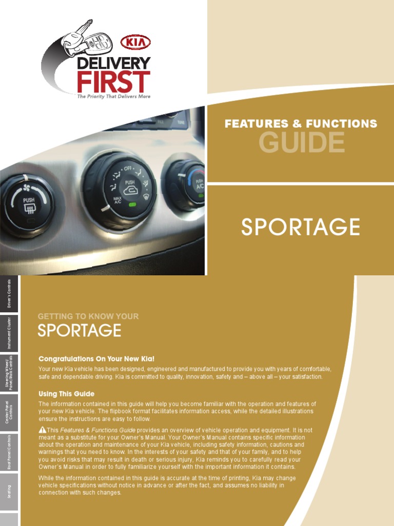 2007 Kia Sportage 25 | PDF | Brake | Steering