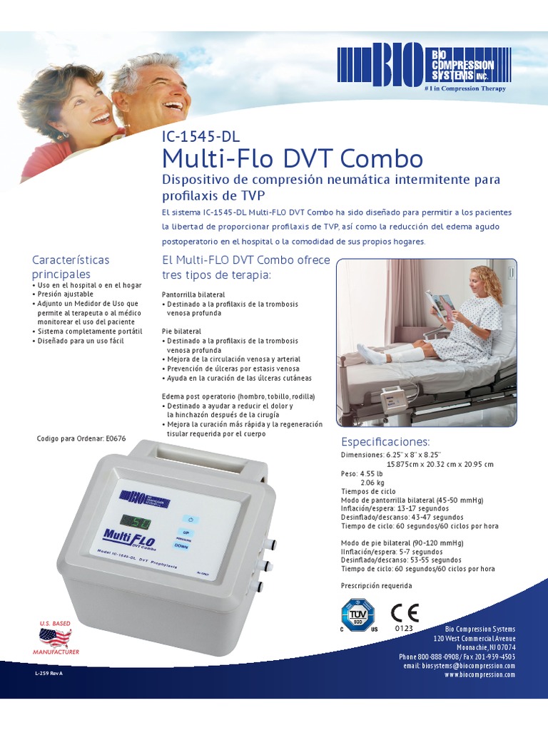 Bio Compression Catalogo Multi-FLO ESP | PDF | Ciencias de la Salud ...