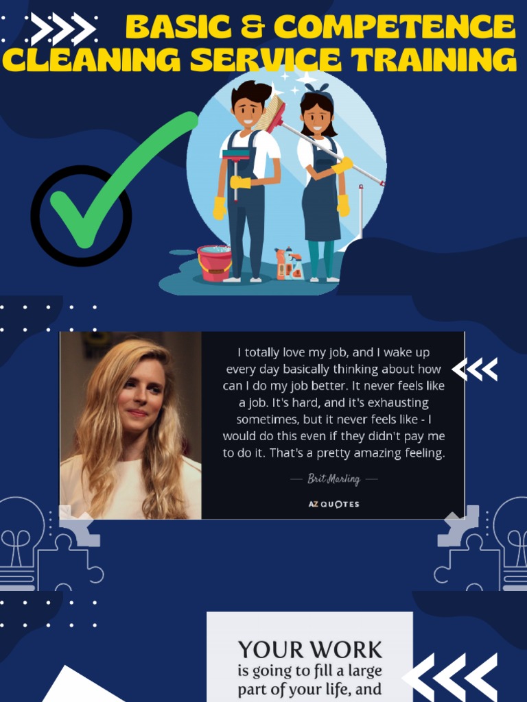 Basic & Competence Cleaning Service Training.. | PDF