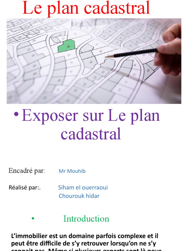 Plan Cadastral | PDF