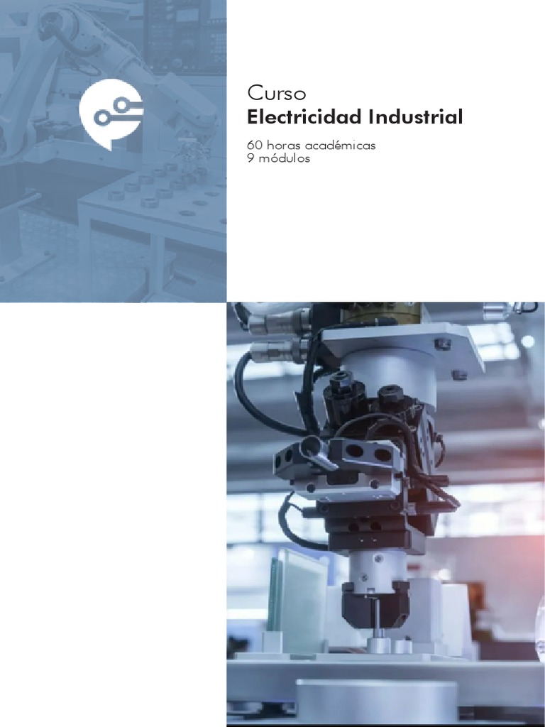 TEMARIO Electricidad Industrial | PDF | Motor eléctrico | Ingenieria Eléctrica
