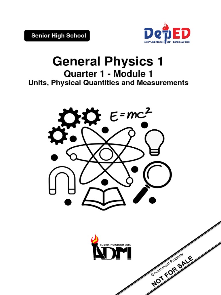 GeneralPhysics1 12 Q1 Mod1 Units-Physical-Quantities-Measurement | PDF ...