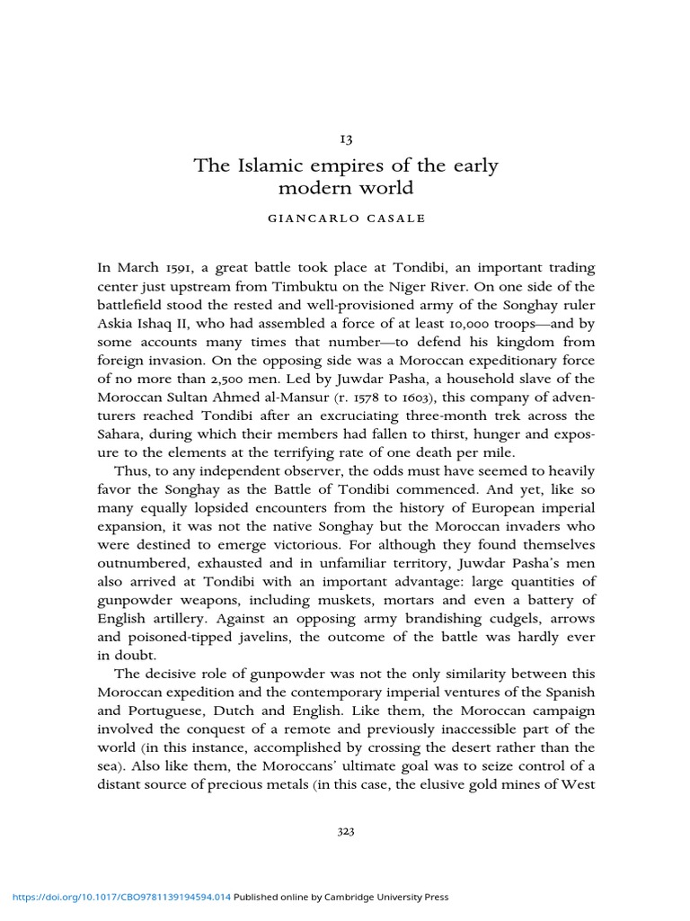 The Islamic Empires of The Early Modern World | PDF | Sharia | Ottoman ...
