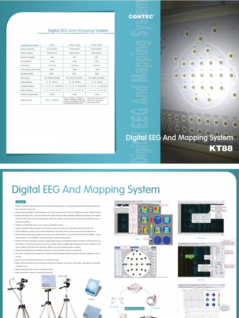 Contec EEG KT88 | PDF