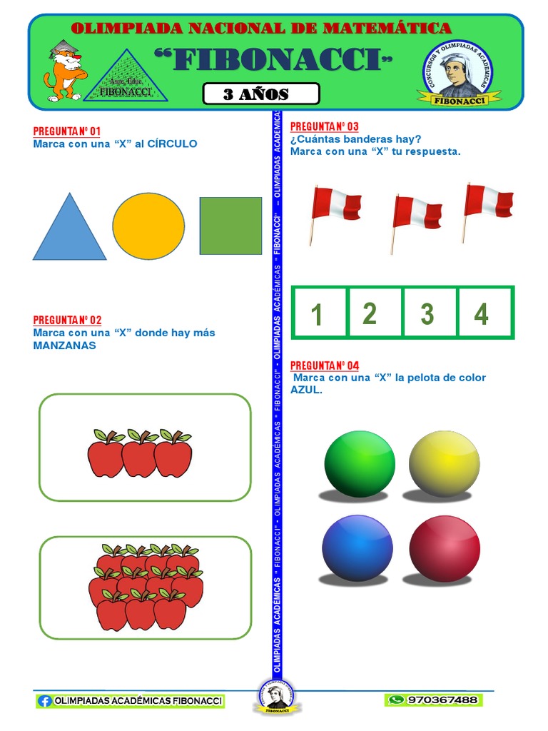 3 Años Mate | PDF