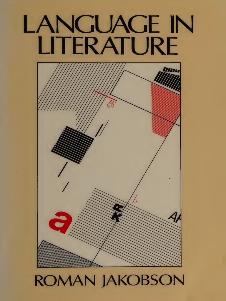 Roman Jakobson - Language in Literature-Belknap Press (1990) | PDF ...