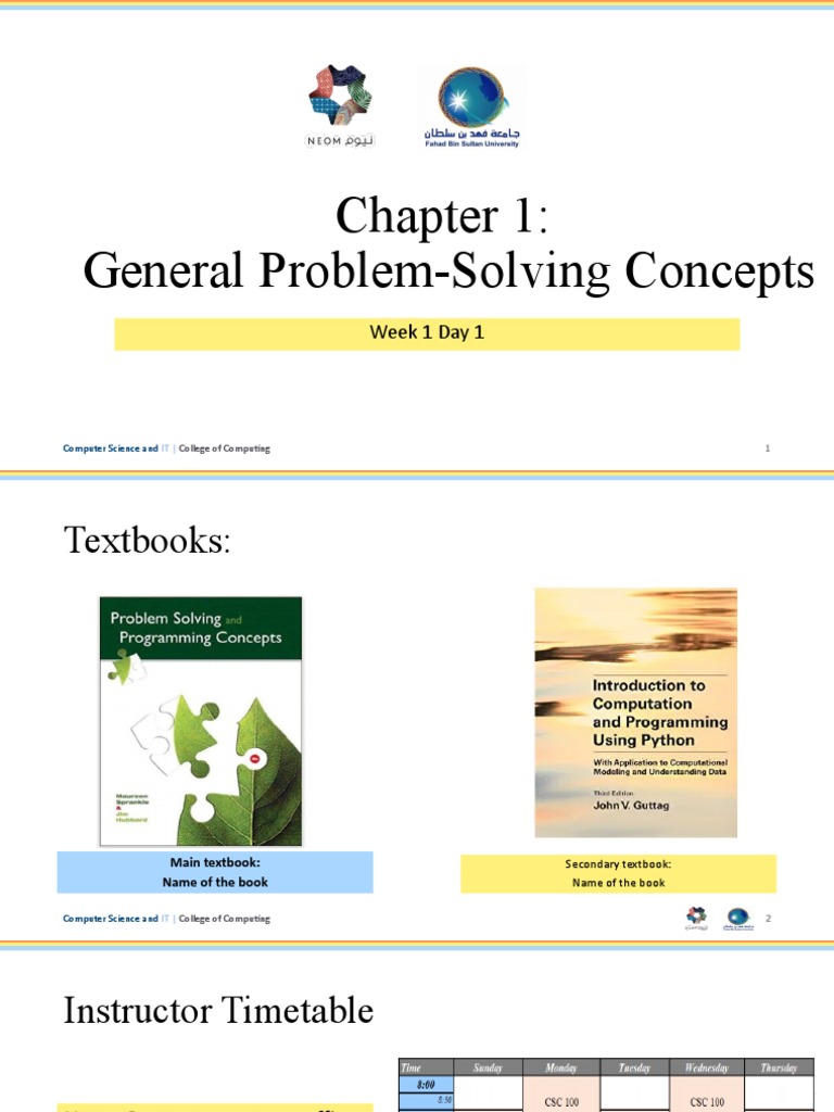 Chapter 1 | PDF | Algorithms | Computer Science