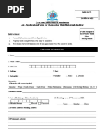 PSC General Summary Form - Applicants | PDF