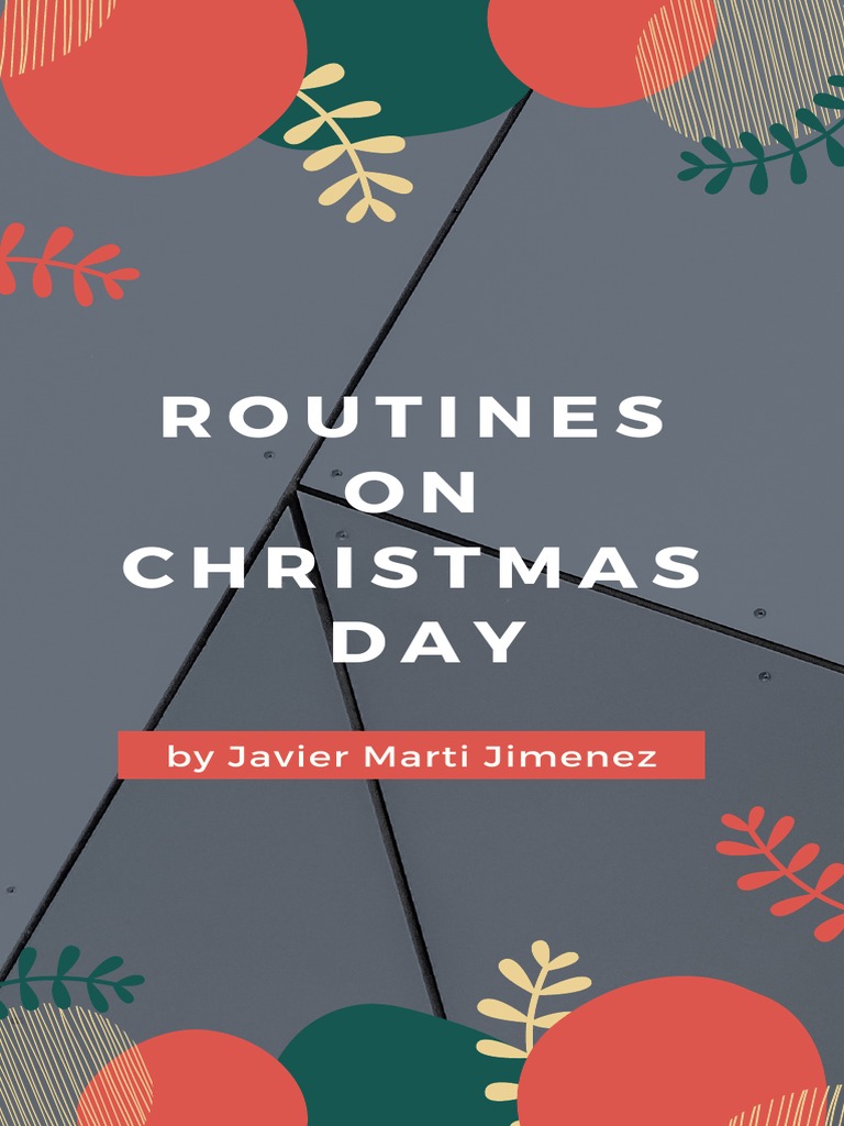 Routines On Christmas Day | PDF