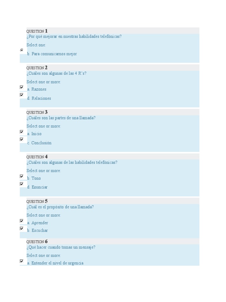 Effective Phone Skills | PDF
