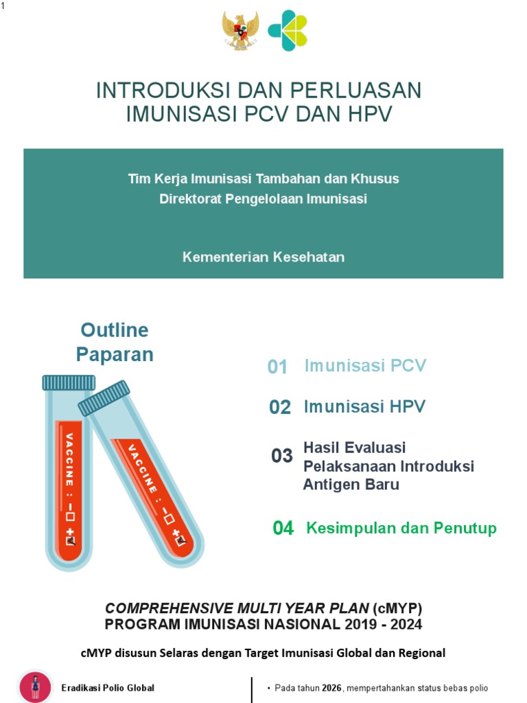 Kebijakan Introduksi Dan Perluasan Imunisasi PCV Dan HPV | PDF