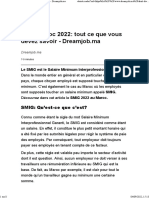 Smig & Smag 2026 | PDF | Salaire minimum | Salaires