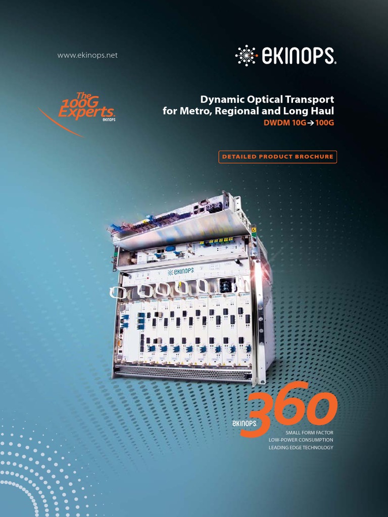 Ekinops 360 Overview | PDF | Wavelength Division Multiplexing ...