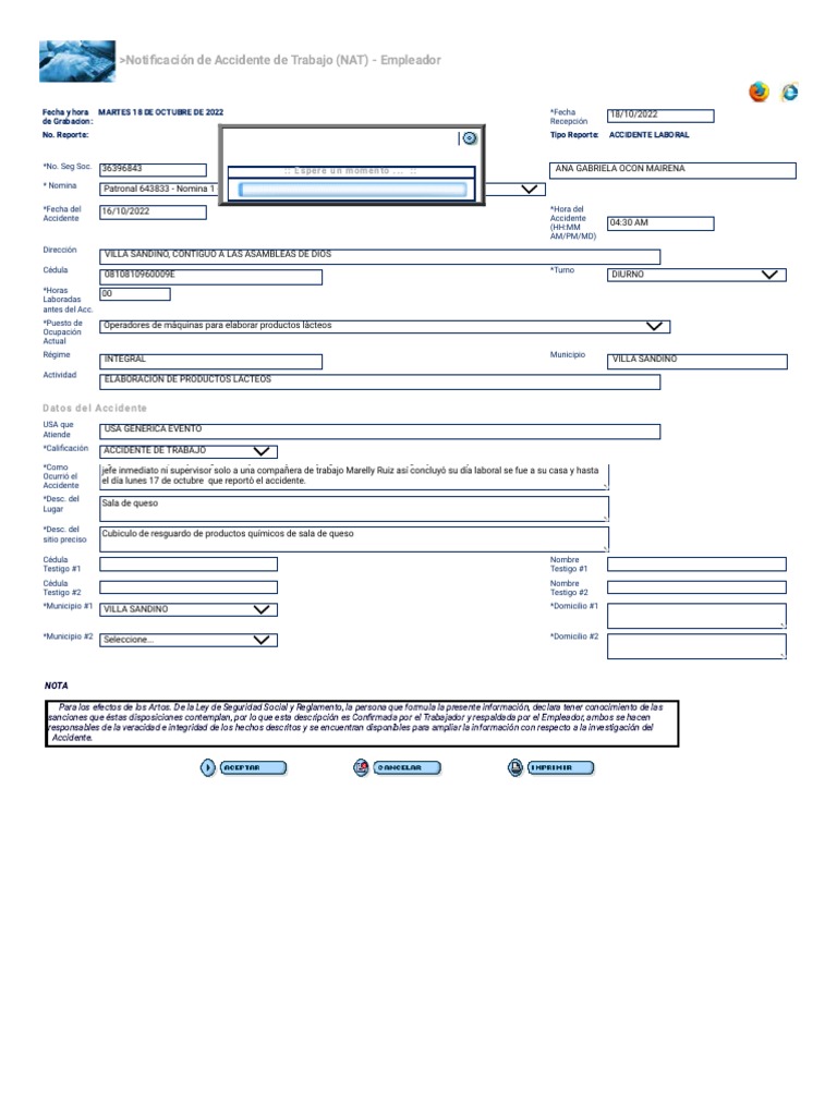 SIE INSS - Sistema Integrado de Aplicaciones Específicas | PDF