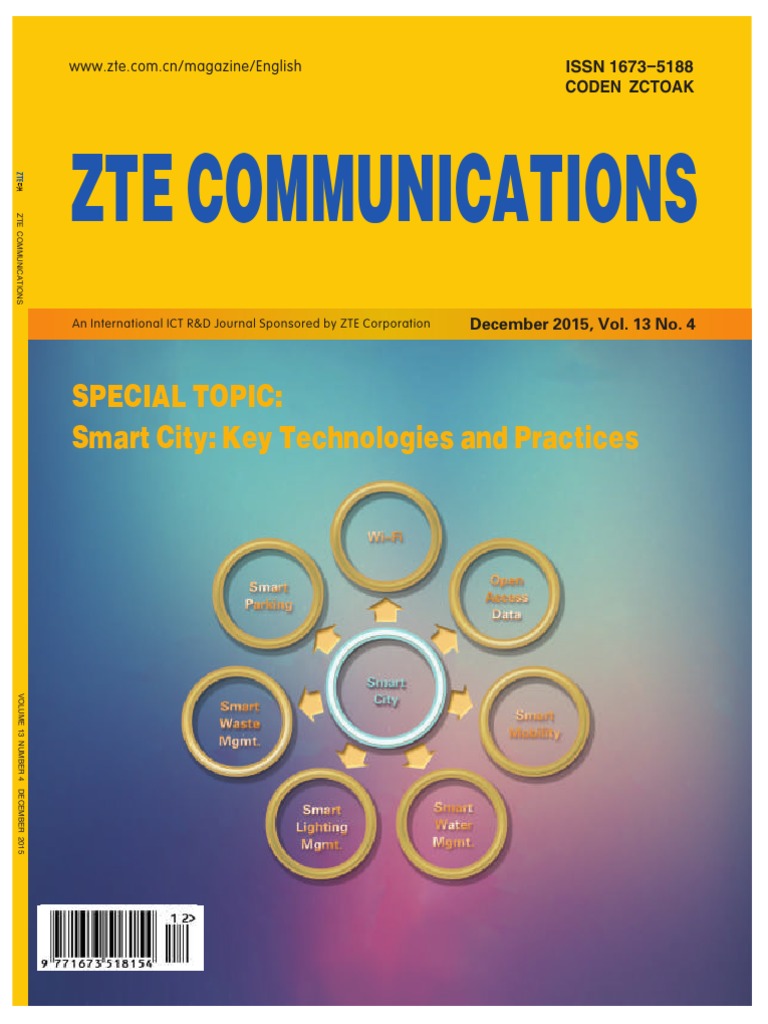 Zte Communications | PDF | Internet Of Things | City