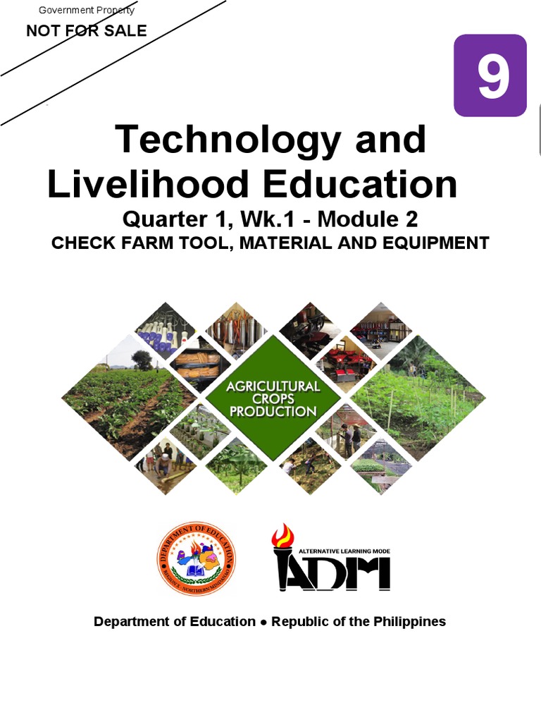 Tle9 - q1 - Mod2 - Check Farm Tool Material and Equipment - v5 4 | PDF | Belt (Mechanical ...