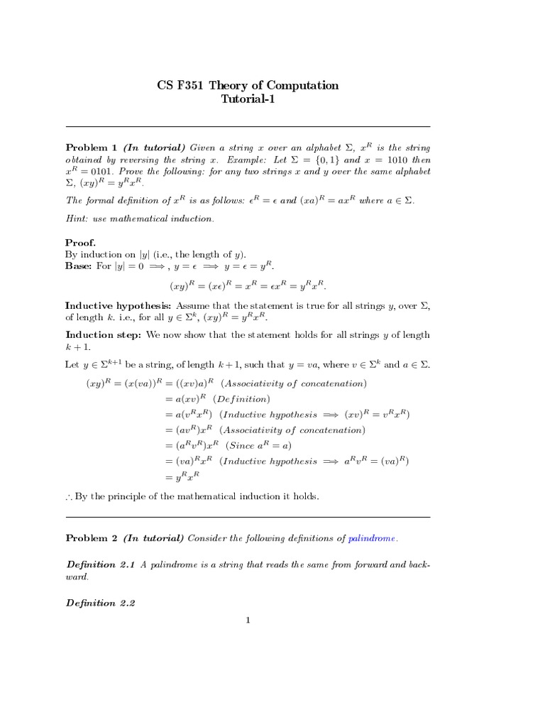 Tut-1 Solutions Merged | PDF | String (Computer Science) | Numbers