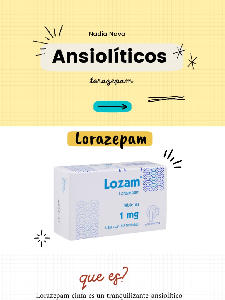 Ansiolíticos | PDF | Benzodiazepinas | Especialidades Medicas